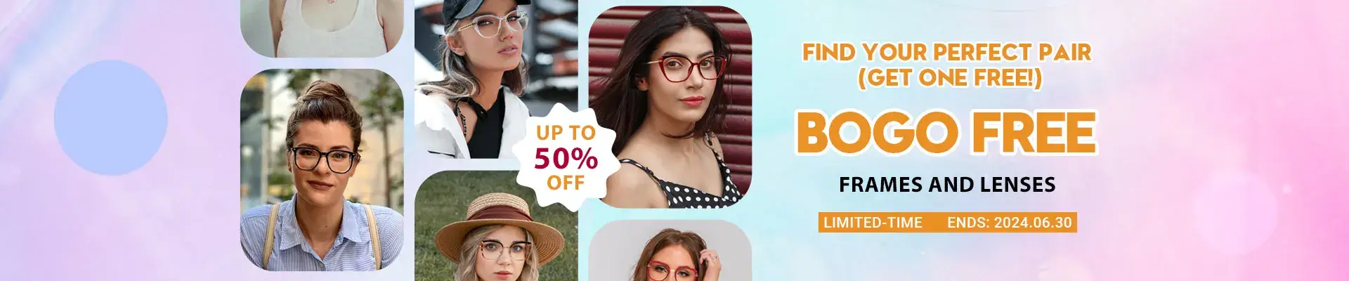 Buy One Get One Free eyeglasses